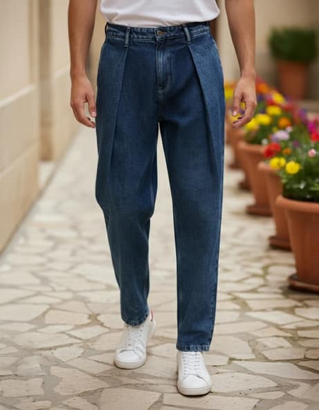 Buy Blue Mix Jeans for Men by Shein Online | sheinindia.in