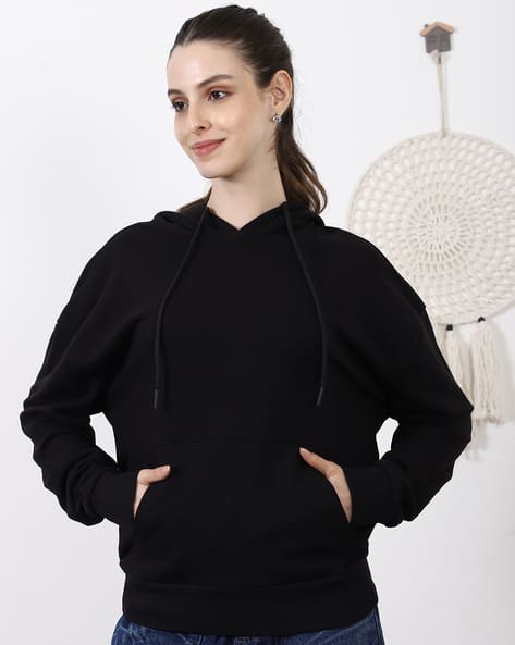 Buy Black Mix Sweatshirt & Hoodies for Women by Shein Online ...