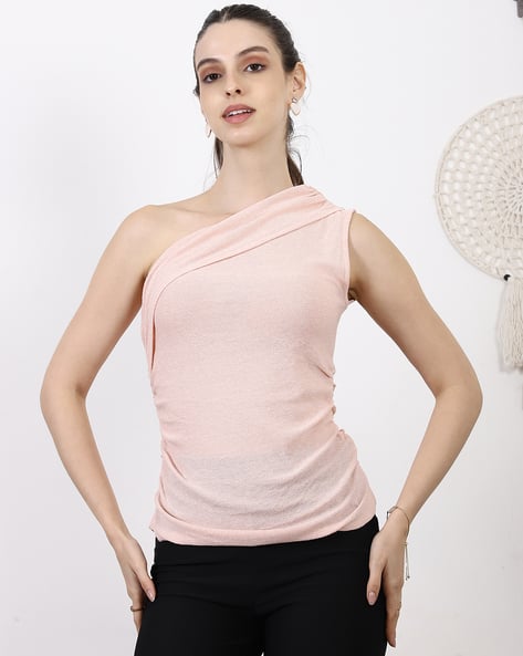 Buy Pink Tops for Women by Shein Online | Ajio.com