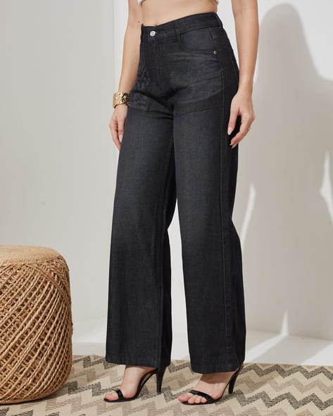 Buy Black Mix Jeans & Jeggings for Women by Shein Online | sheinindia.in
