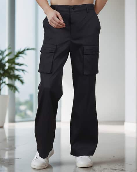 Buy Black Trousers & Pants for Men by Shein Online | sheinindia.in