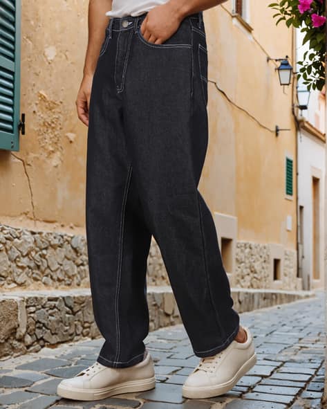 Buy Black Jeans for Men by Shein Online | sheinindia.in