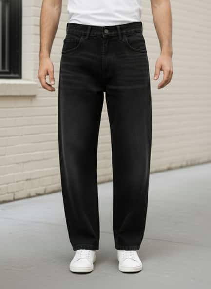 Buy Black Mix Jeans for Men by Shein Online | sheinindia.in