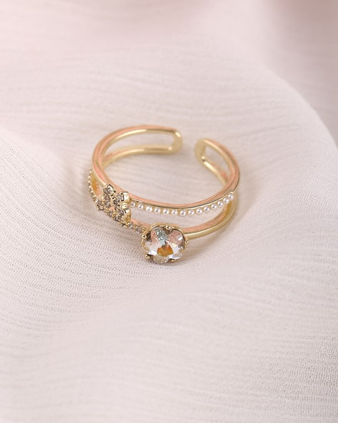 Buy Gold Rings for Women by Shein Online | sheinindia.in