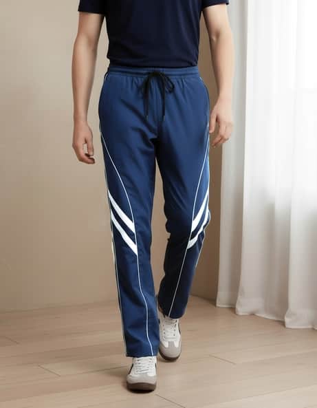 Buy Deep Blue Track Pants for Men by Shein Online | sheinindia.in