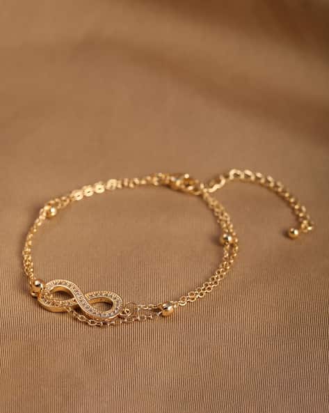 Buy Gold Bracelets & Bangles for Women by Shein Online | sheinindia.in