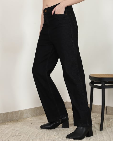 Buy Black Mix Jeans & Jeggings for Women by Shein Online | sheinindia.in