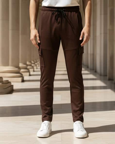 Buy Brown Track Pants for Men by Shein Online | sheinindia.in