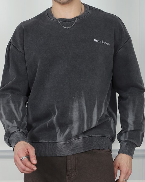Buy Black Mix Sweatshirt & Hoodies for Men by Shein Online | sheinindia.in