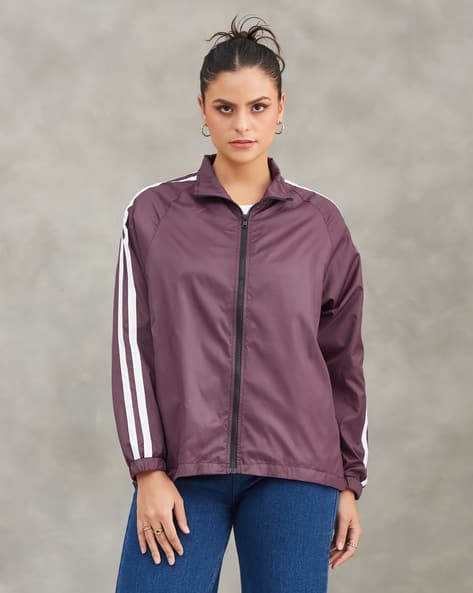 Buy Maroon Jackets & Coats for Women by Shein Online | sheinindia.in