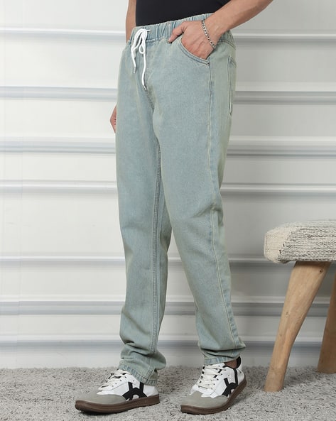 Buy Blue Mix Jeans for Men by Shein Online | sheinindia.in