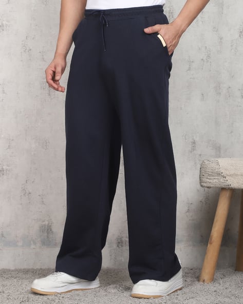Buy Navy Trousers & Pants for Men by Shein Online | sheinindia.in