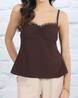 Buy Brown Tops for Women by Shein Online | Ajio.com