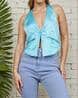 Buy Turquoise Tops for Women by Shein Online | sheinindia.in