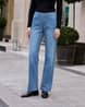 Buy Mid Blue Jeans & Jeggings for Women by Shein Online | sheinindia.in